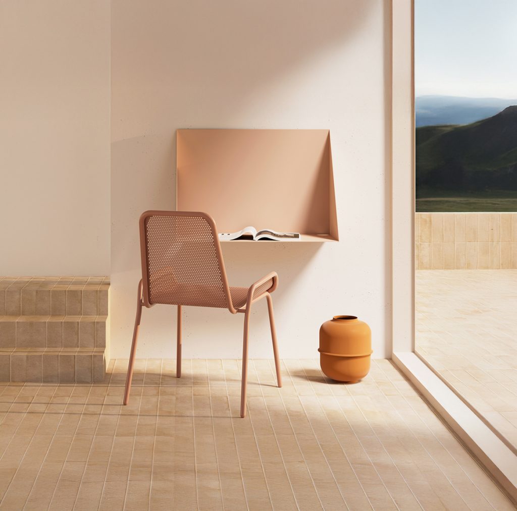 FLOATING Desk | Nude - fe Studio